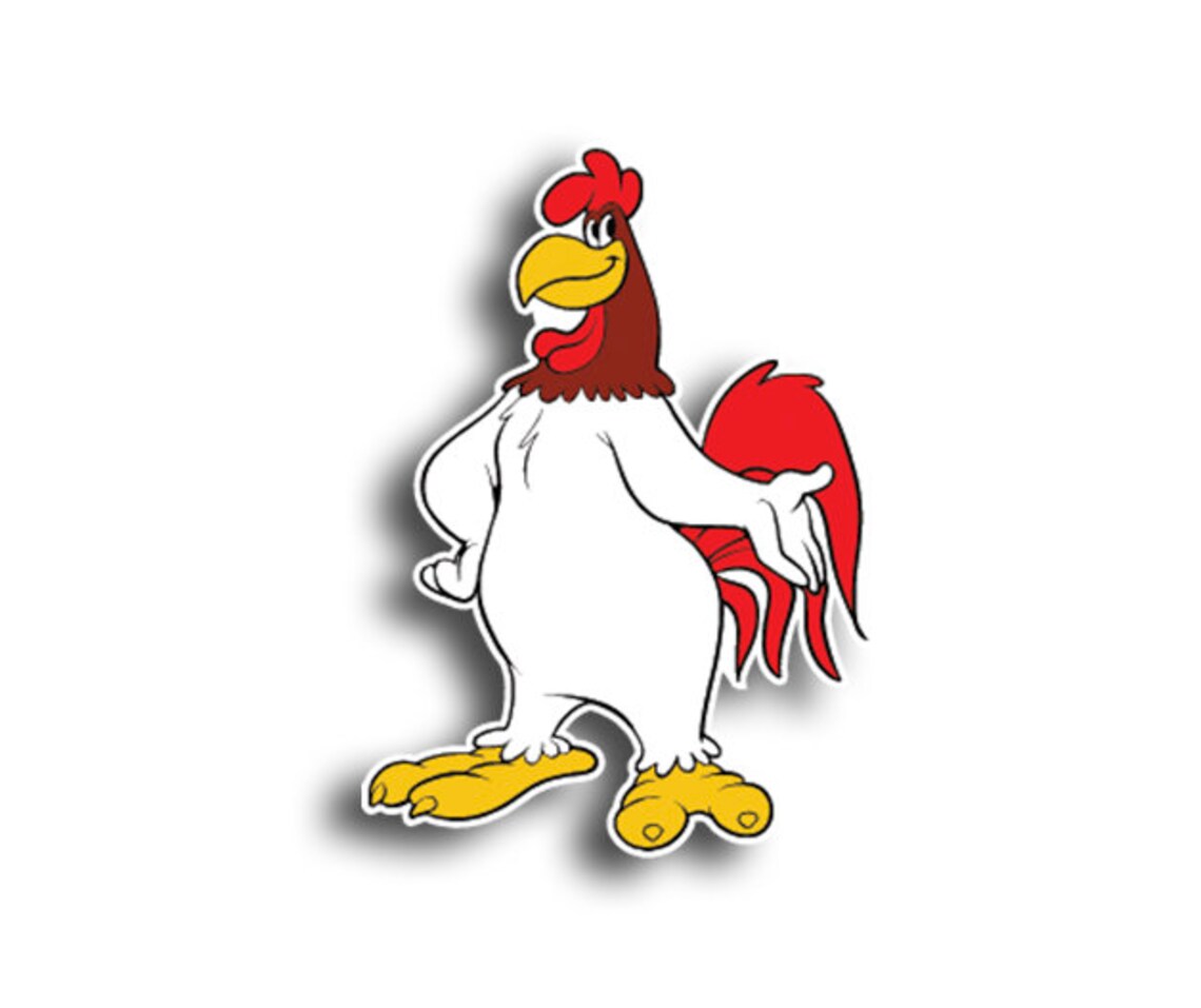 Foghorn Leghorn Looney Tunes Vinyl Sticker Foghorn Leghorn - Etsy