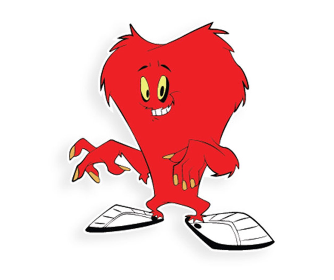 Gossamer Looney Tunes Vinyl Sticker Gossamer Looney Tunes - Etsy