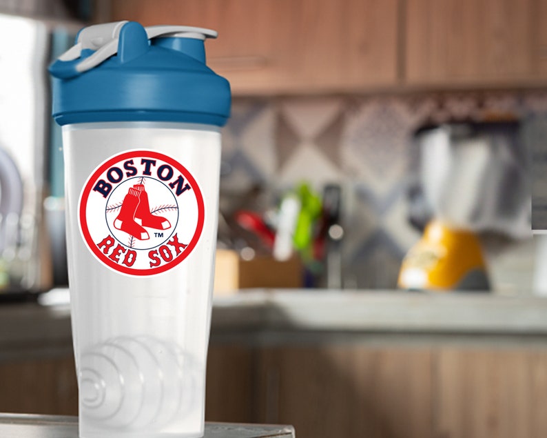 Boston Red Sox Circle Logo Vinyl Sticker Red Sox Logo Decal - Etsy