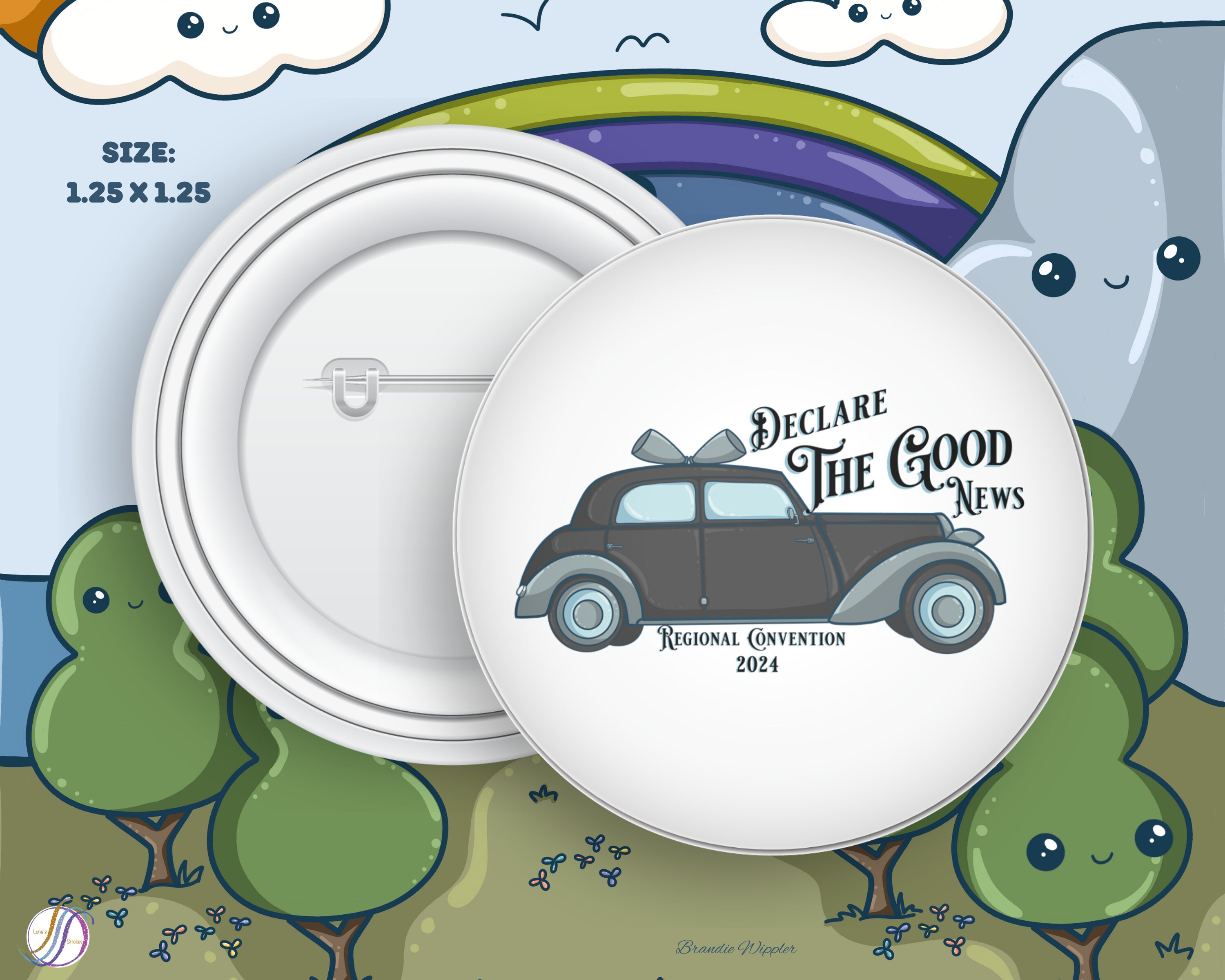 Convention Button Packs, 2024 Declare the Good News Regional Convention ...