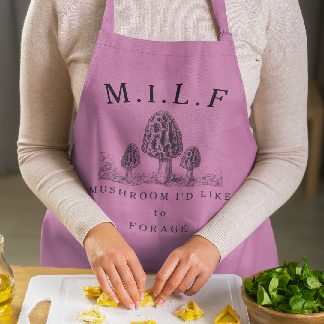 Discover the Enchanted Forest Forager MILF Pink Apron for Morel ...
