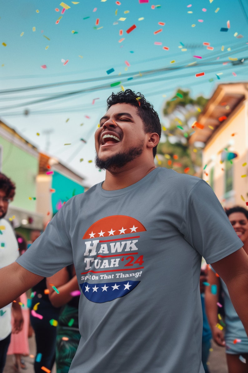 Vote Hawk Tuah '24 Presidential Campaign Trend Tee, Unisoft and Ubisoft ...