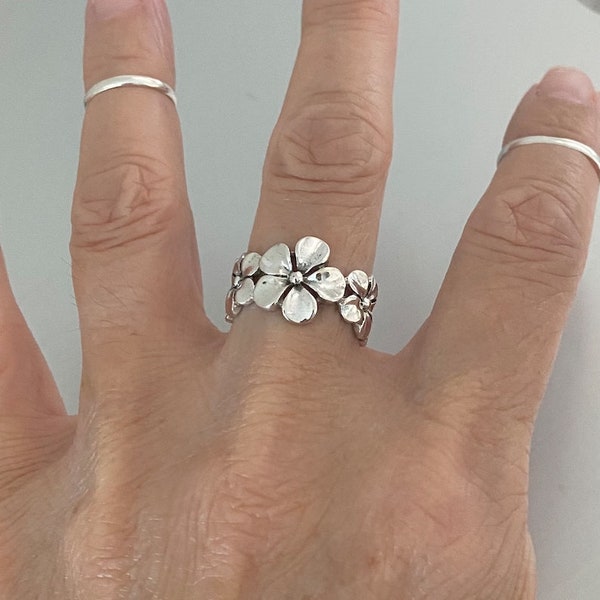 Plumeria Ring - Etsy