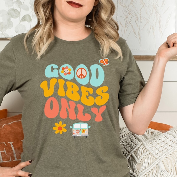 Good Vibes Tshirt - Etsy