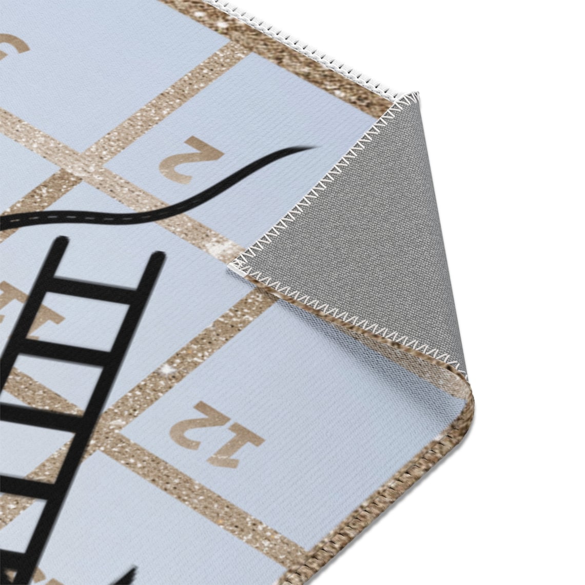 Life-size Snakes and Ladders - Huge Interactive Board Game Rug Where Players Become Their Own ...