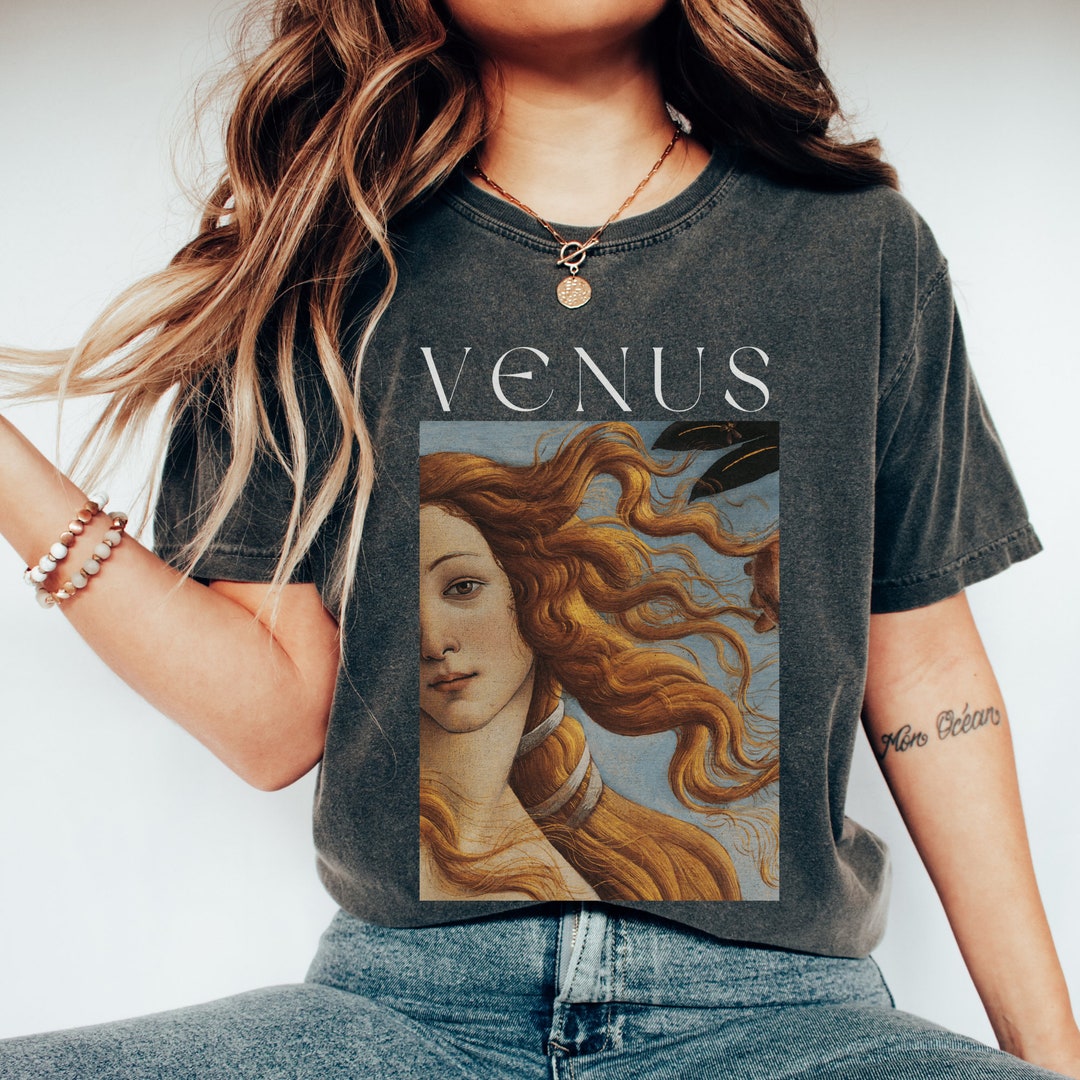 Botticelli T Shirt Birth of Venus Shirt Botticelli T Shirt Art Lover ...