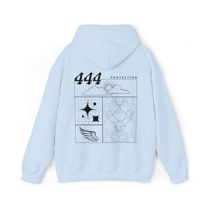 444 Angel Number Hoodie and Sweater for Women Trendy Hoodie Y2K Aesthetic Y2K Hoodie Streetwear ...
