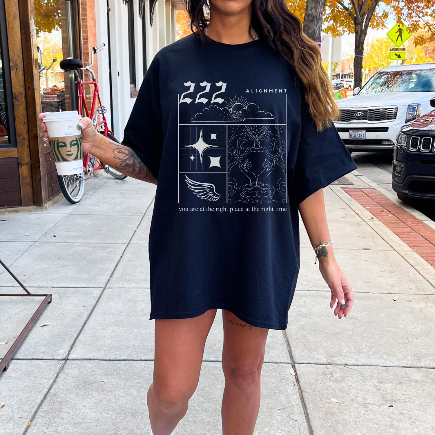 222 Angel Number T-shirt - Comfort Colors Y2K Trendy Tee - Etsy