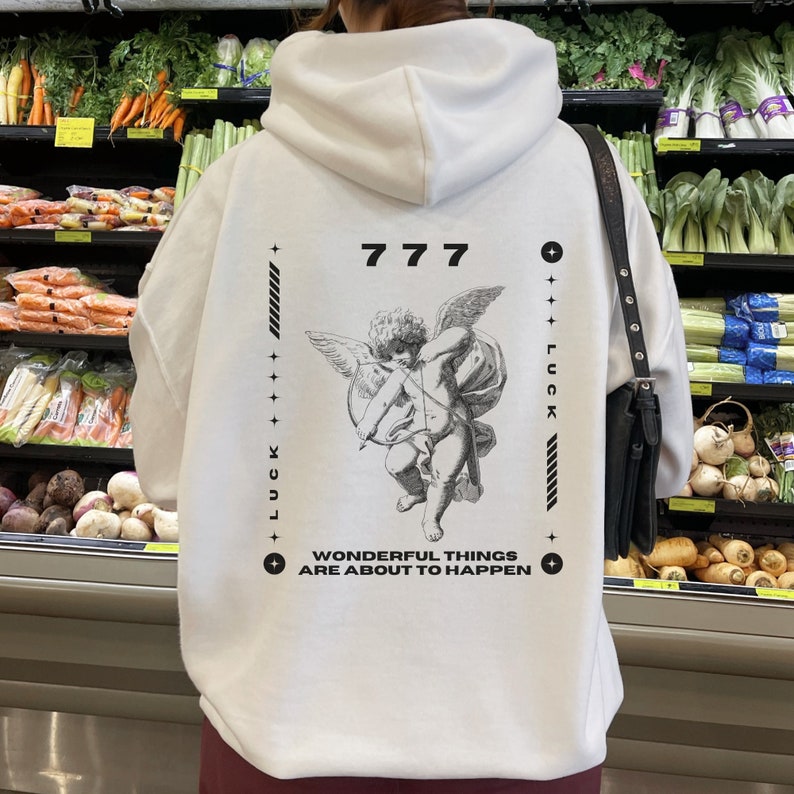 777 Angel Number Hoodie and Sweater for Women Trendy Hoodie Y2K ...