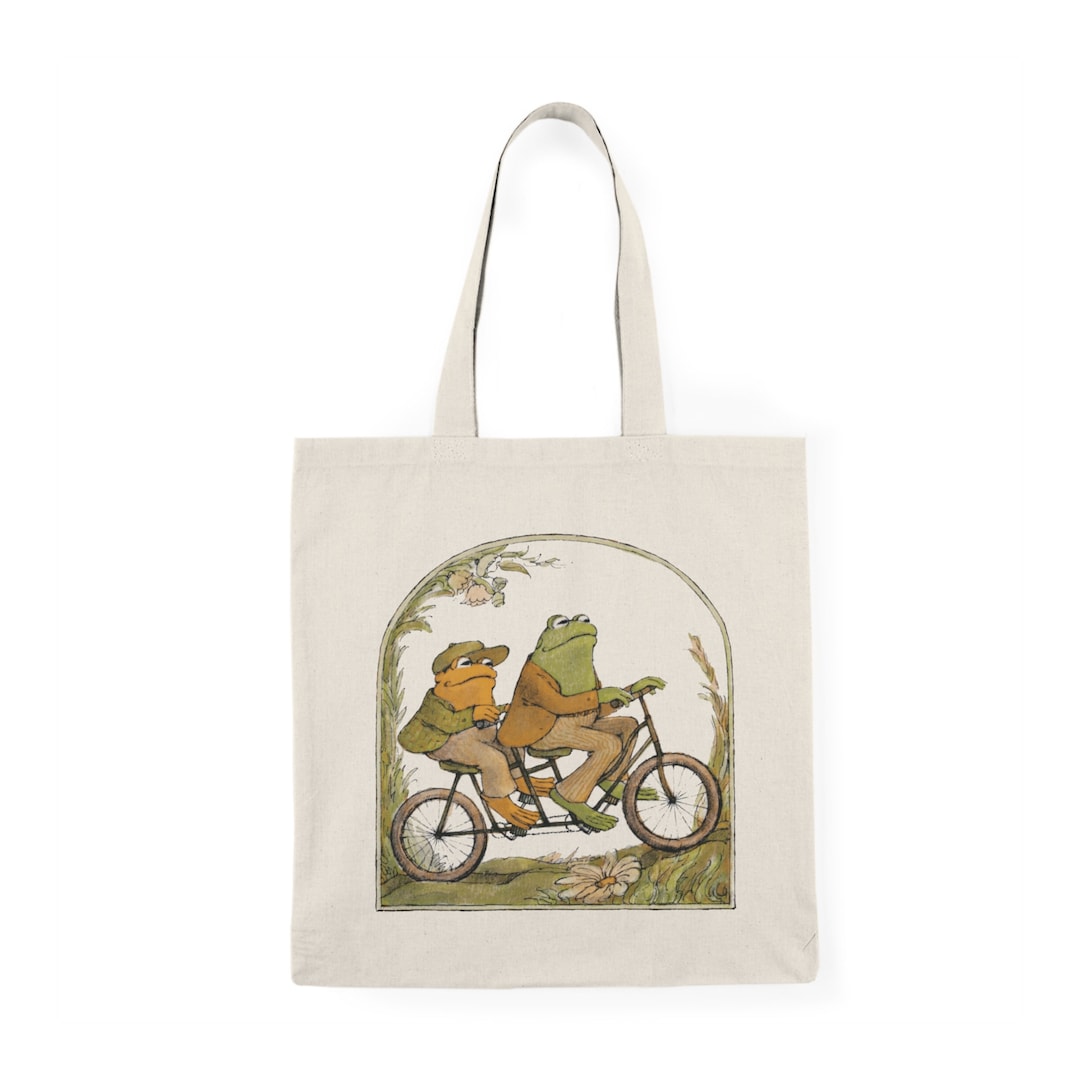 Frog and Toad Tote Bag, Shoulder Bag, Vintage Classic Bag, Gift for ...