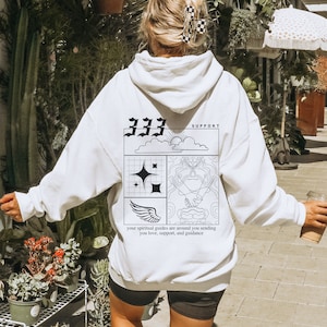 333 Angel Number Hoodie and Sweater for Women Trendy Hoodie Y2K ...