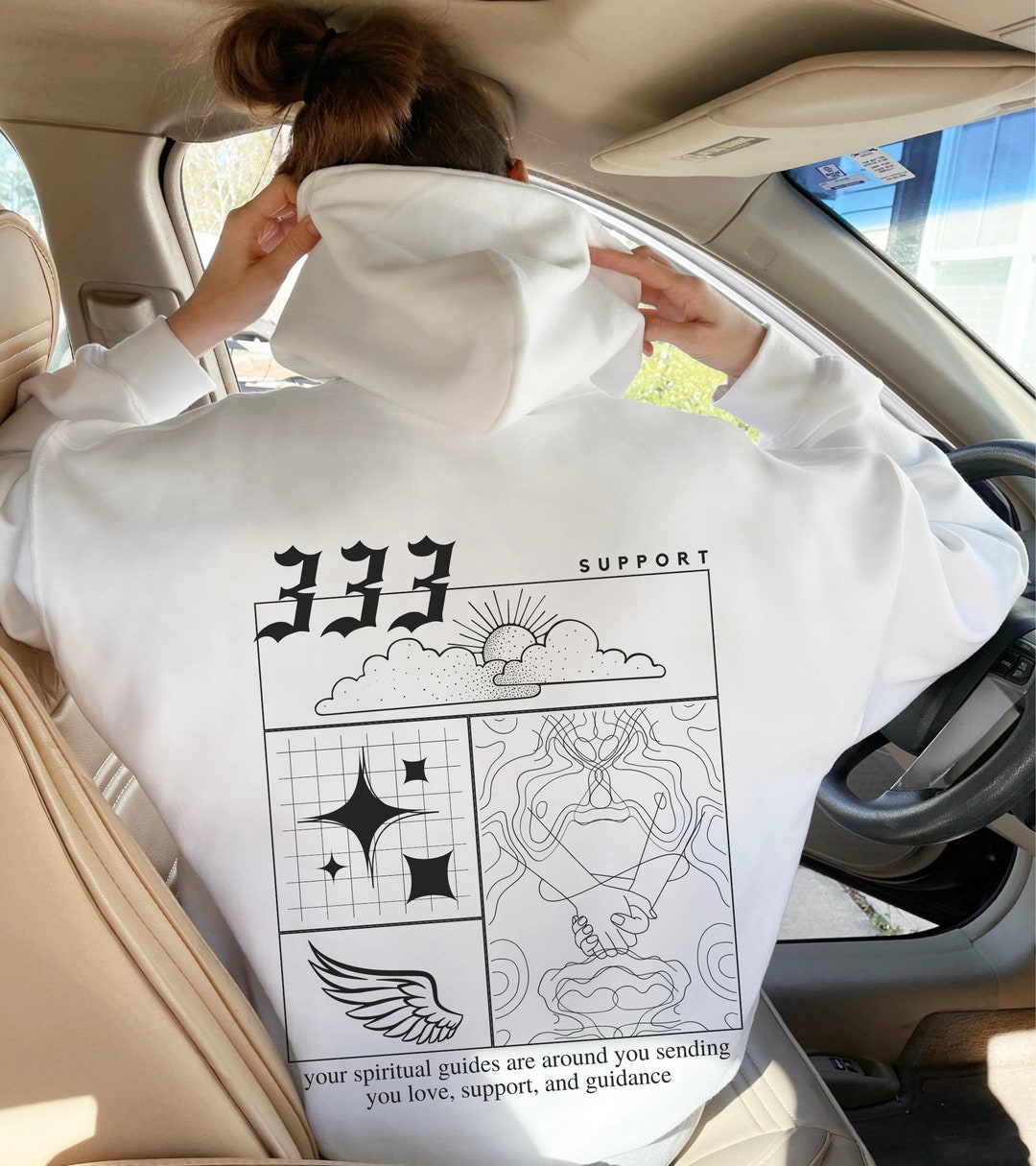 333 Angel Number Hoodie and Sweater for Women Trendy Hoodie Y2K ...