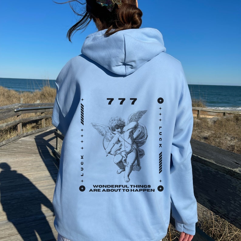 777 Angel Number Hoodie and Sweater for Women Trendy Hoodie Y2K ...