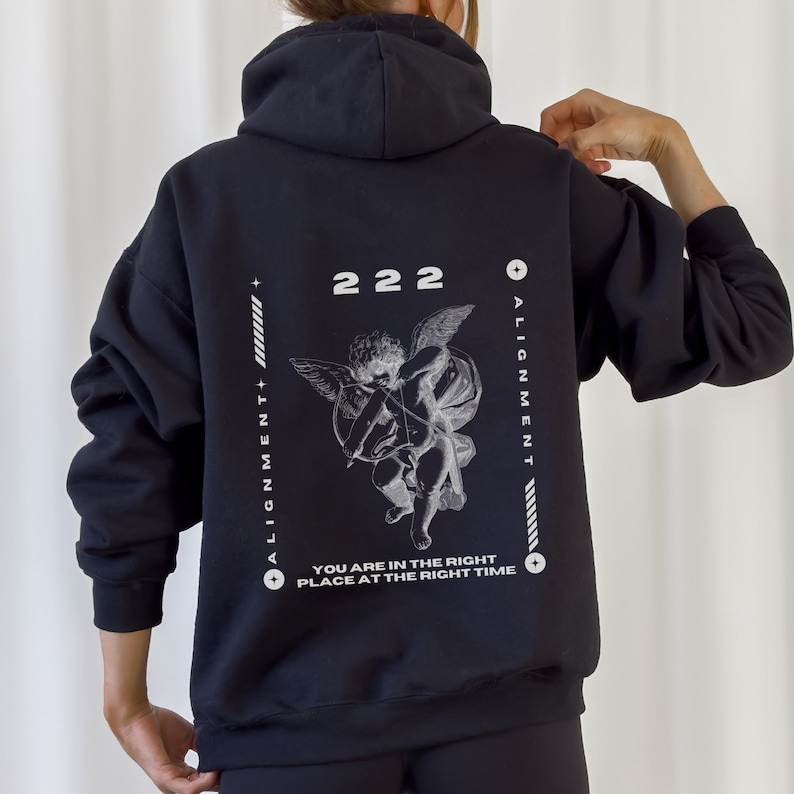 222 Angel Number Hoodie and Sweater for Women Trendy Hoodie Y2K ...