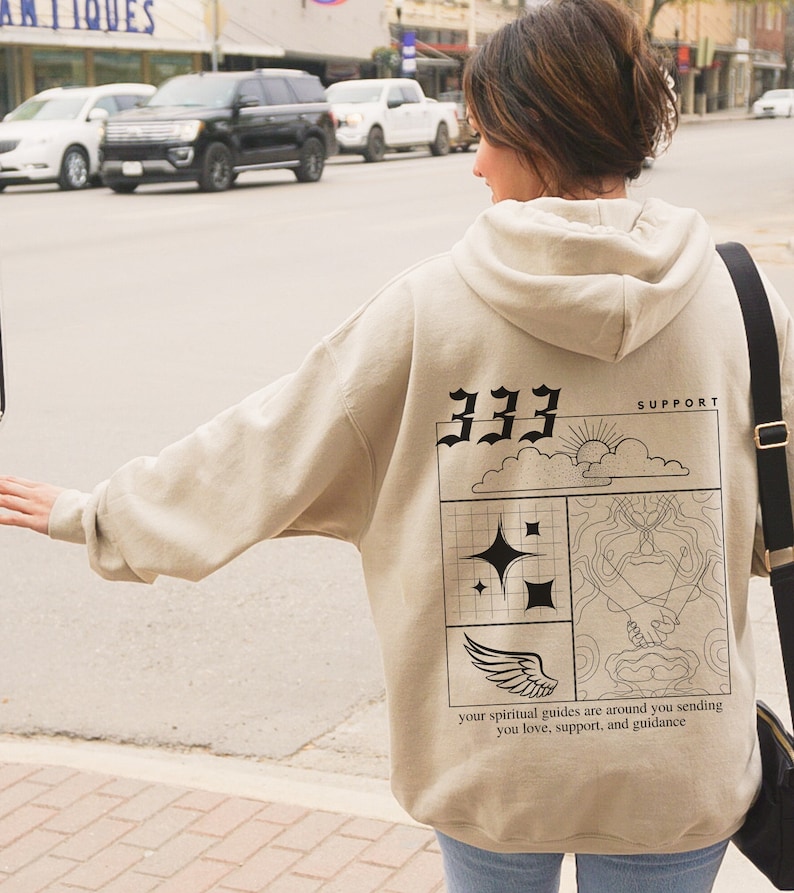 333 Angel Number Hoodie and Sweater for Women Trendy Hoodie Y2K ...