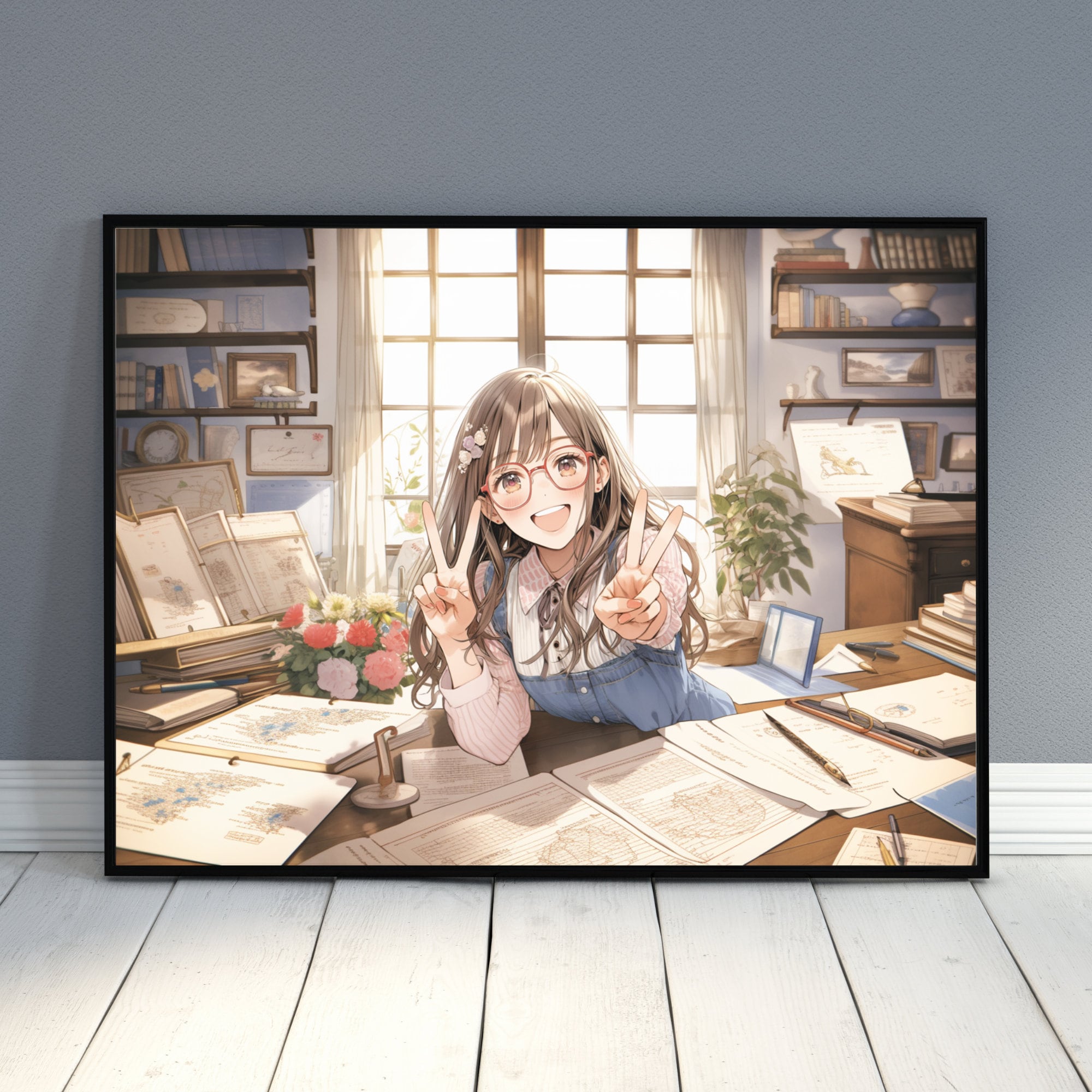 Anime Poster Anime Download Anime Art Digital Download - Etsy