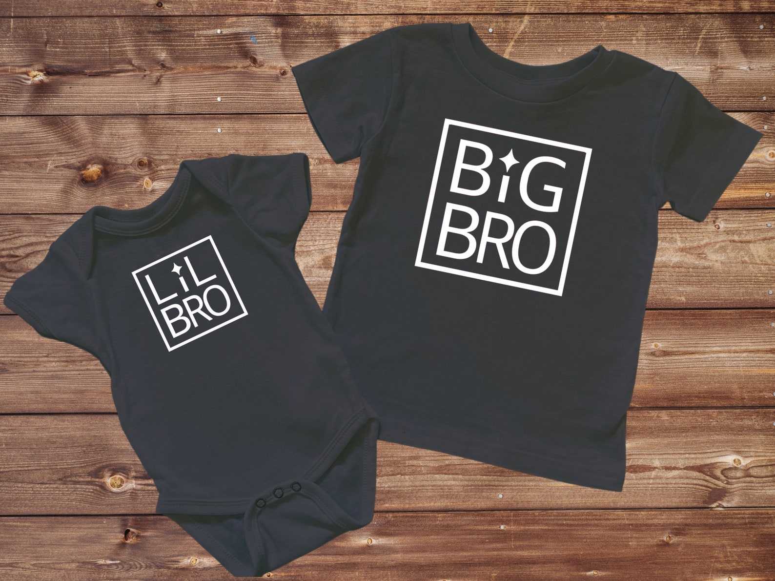 Big Bro Lil Bro Shirts, Siblings, Big Brother Sister Shirts, Little ...