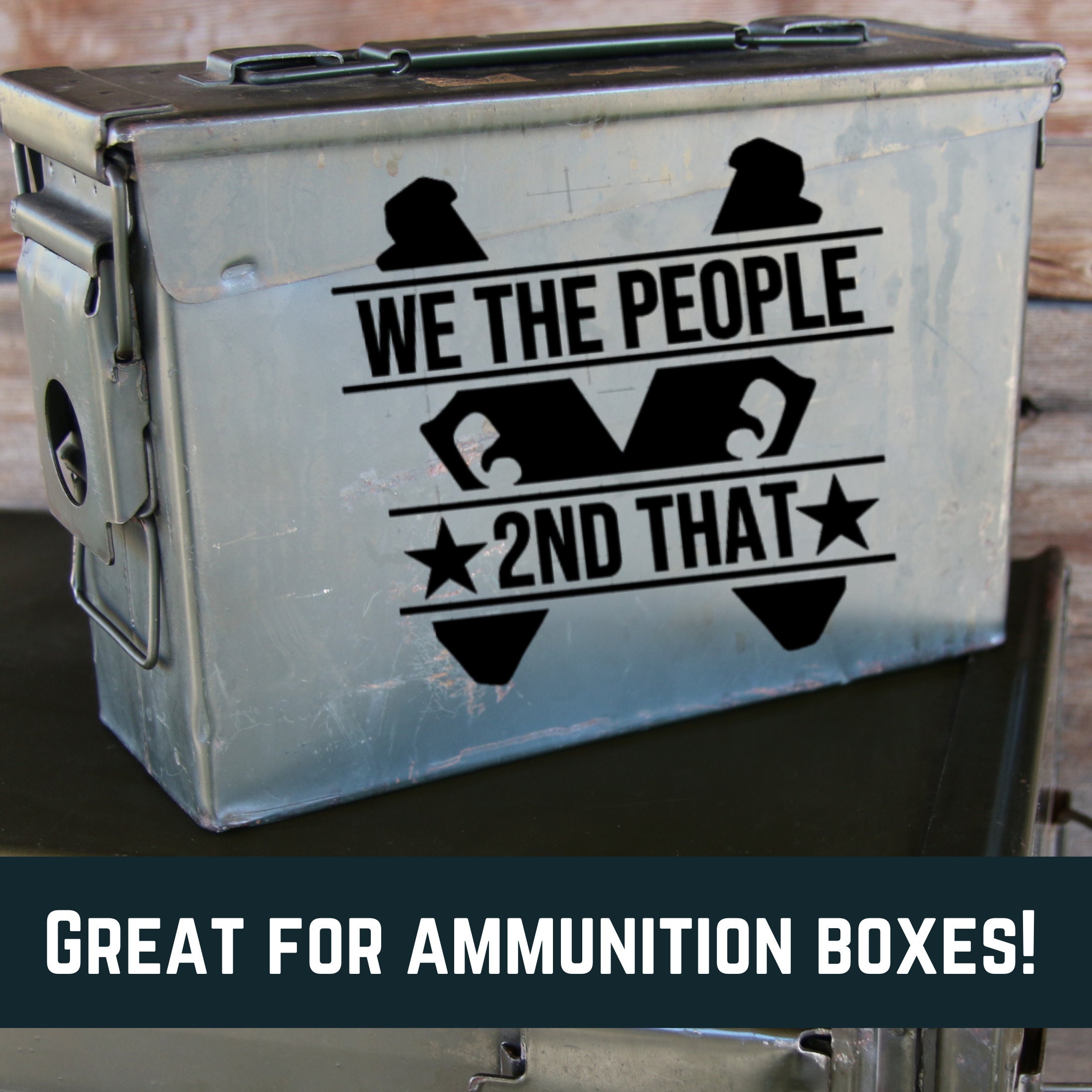 2nd Amendment Decal We the People Decal Gun Lover Gift Gun Enthusiast ...