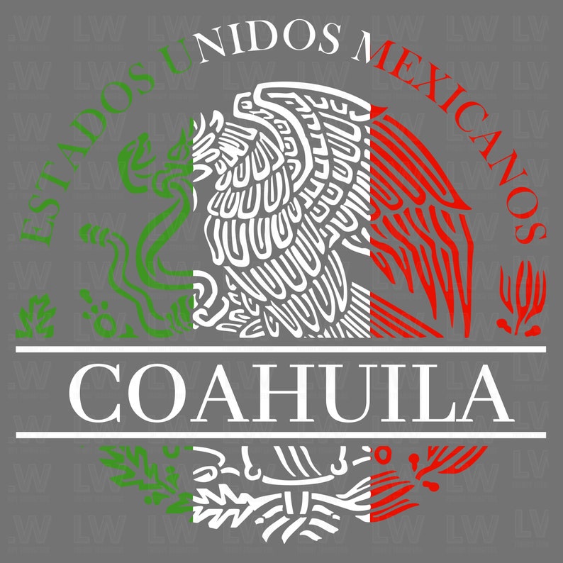 Sello De Mexico DTF Transfers Ready to Press, Mexican States Direct to ...