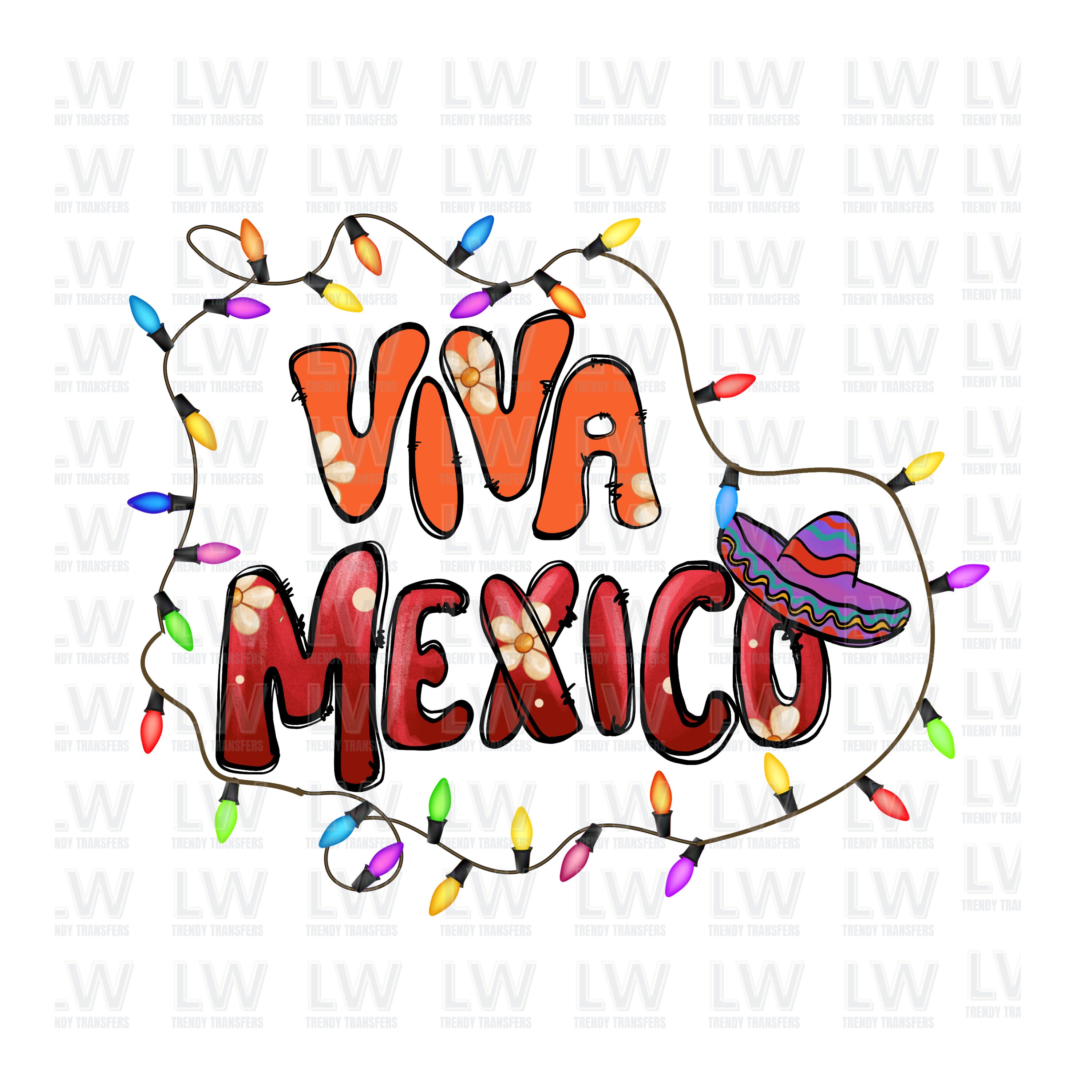 Viva Mexico DTF Transfers Ready to Press Indepencia De Mexico - Etsy