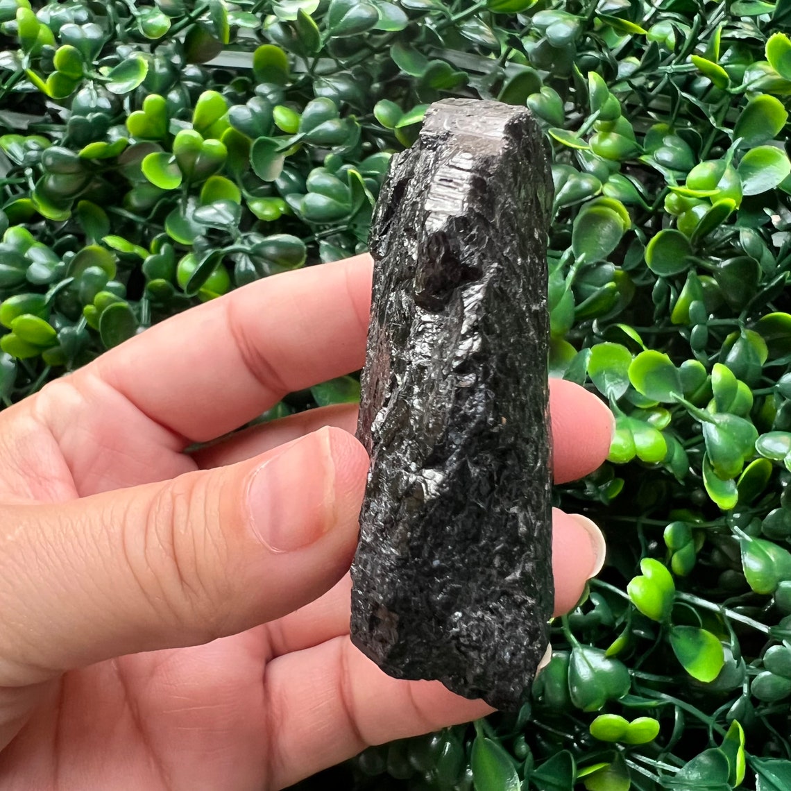 Raw Black Tourmaline, Protection Stone, Grounding Crystal, Natural ...