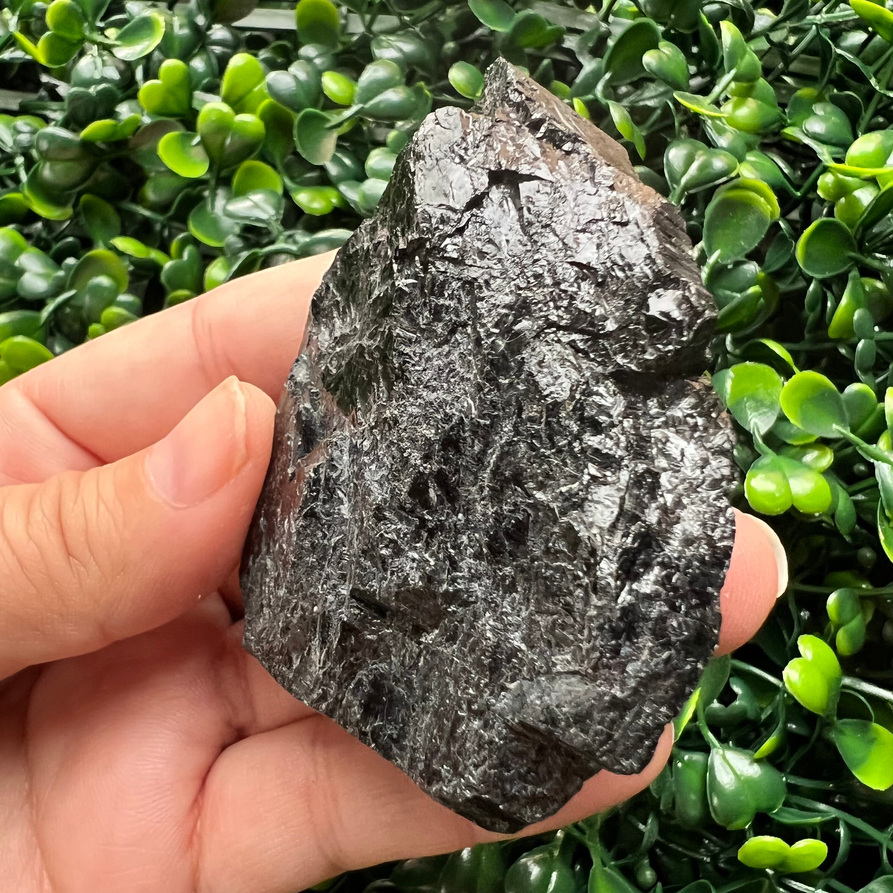 Raw Black Tourmaline, Protection Stone, Grounding Crystal, Natural ...