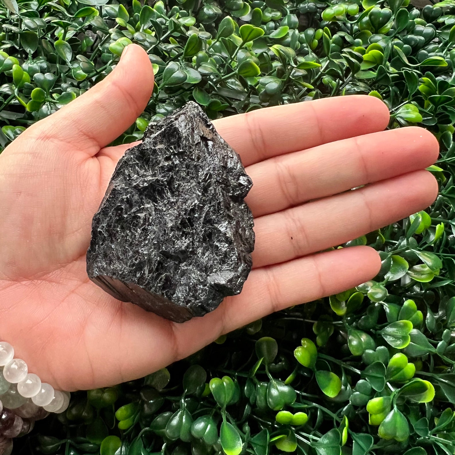 Raw Black Tourmaline, Protection Stone, Grounding Crystal, Natural ...
