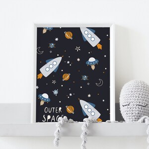 Space Themed Printable Activity Book for Kids Fun Learning Activities ...