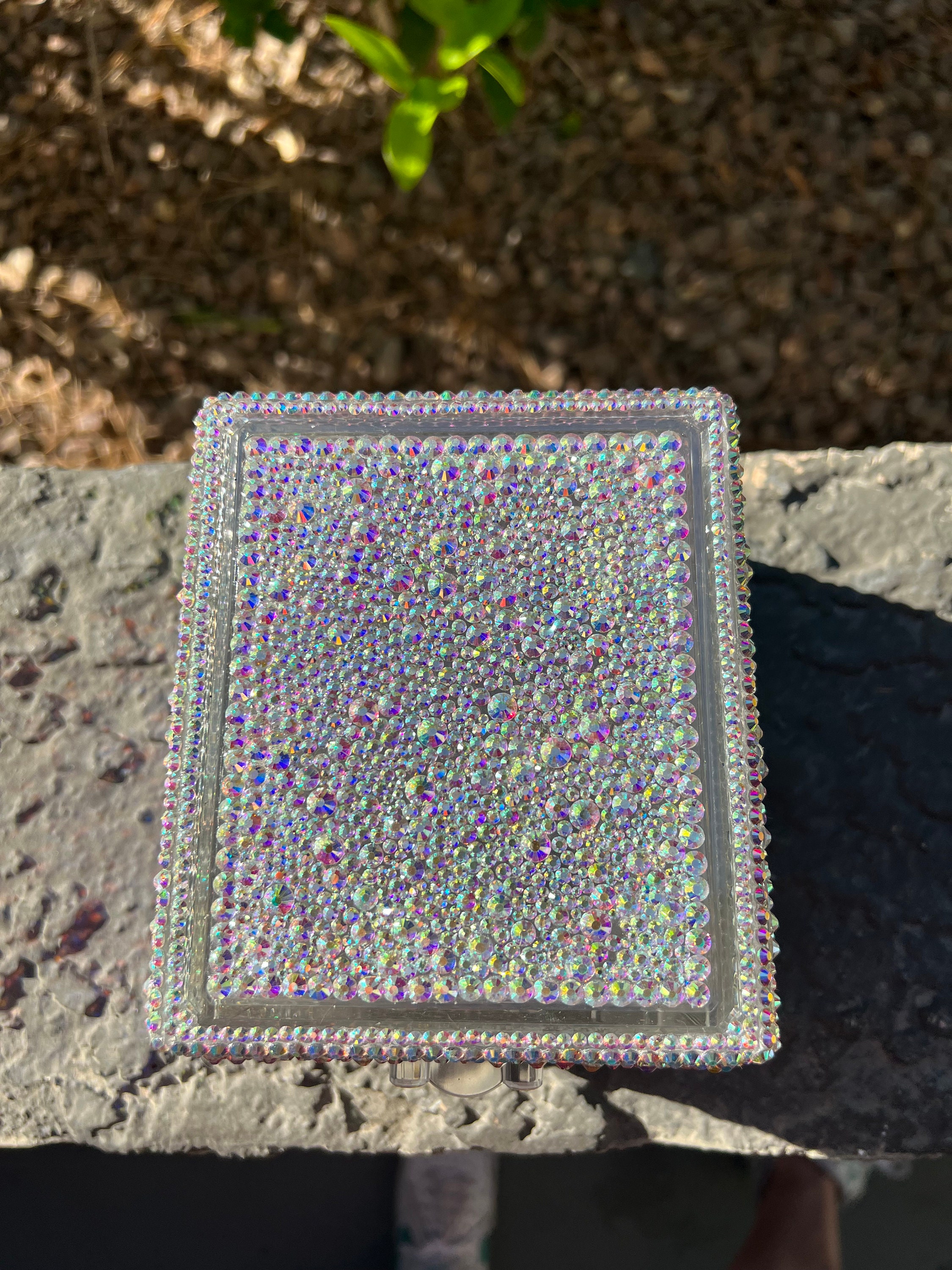 Rhinestone Bling Storage Box Jewelry Box Vanity Organizer - Etsy