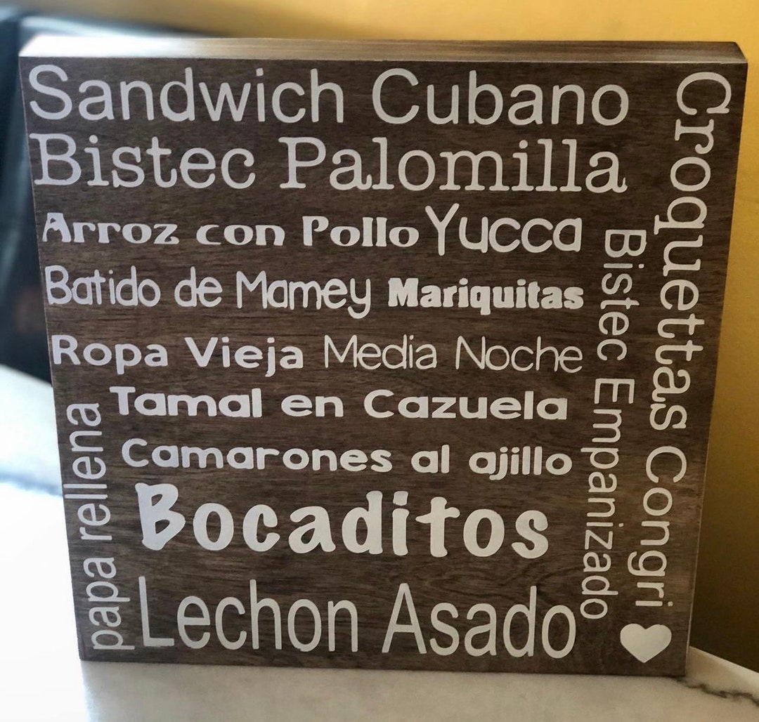 Cuban Food Art, Comida Cubana, Craft, Homemade - Etsy