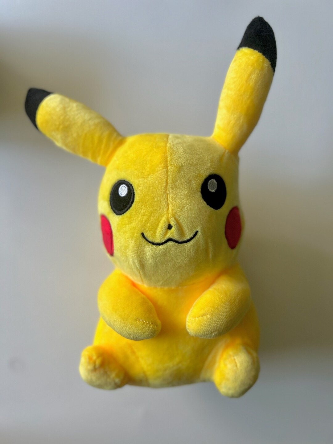 Pikachu Pokemon Plush Handmade Gen 1 Cute Anime Stuffed Animal Kids ...