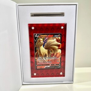 Poke Card FIRE TYPE Frame Display Case PSA Card Protection Single ...