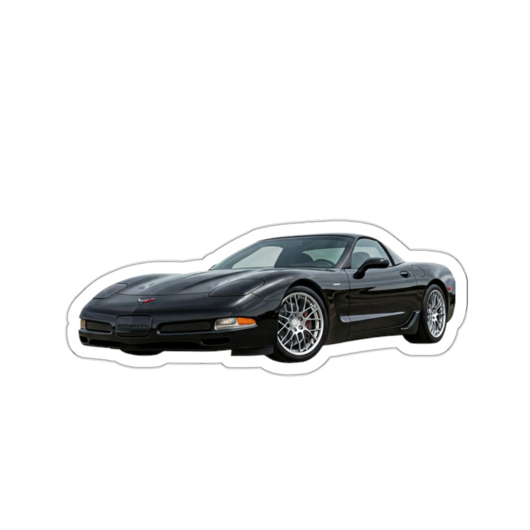 C5 Corvette Sticker Classic Car Lover Sticker, Automotive Decal, Car ...