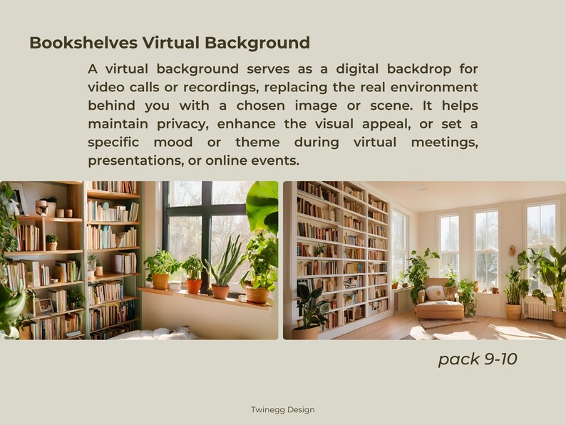 10 Bookshelves Zoom Background for Teacher, Customize Your Video Calls ...