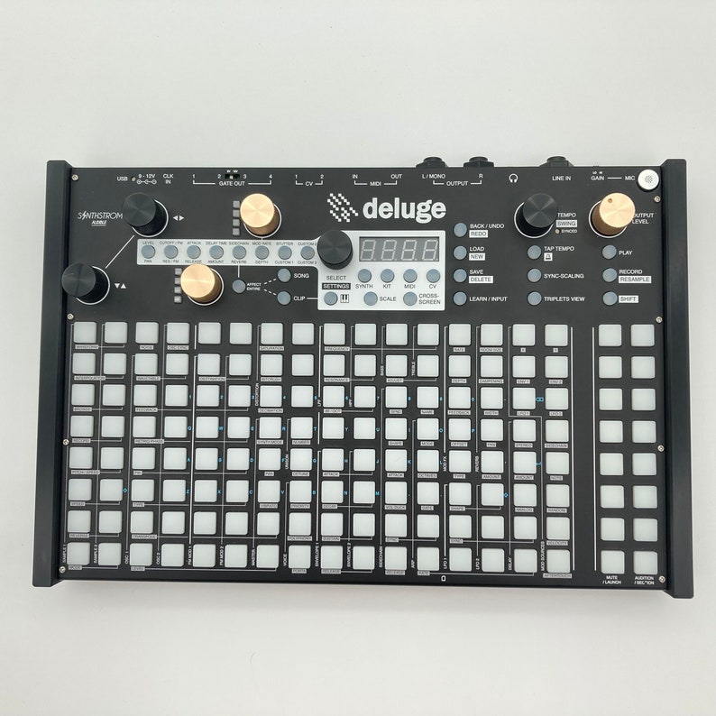 Synthstrom Deluge Stand and Cheeks | Fully Decksaver Compatible and ...
