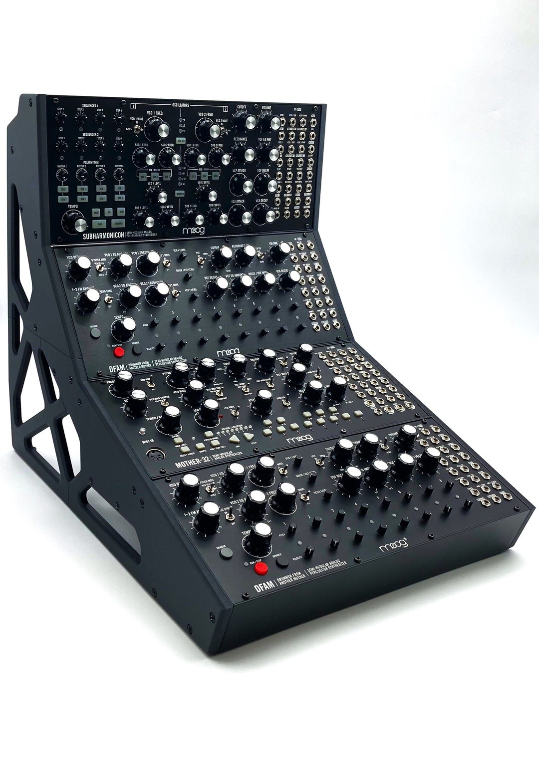 4 Tier Synth Stand for Moog Semimodulars AND/OR Taiga (low Config) | 18 ...