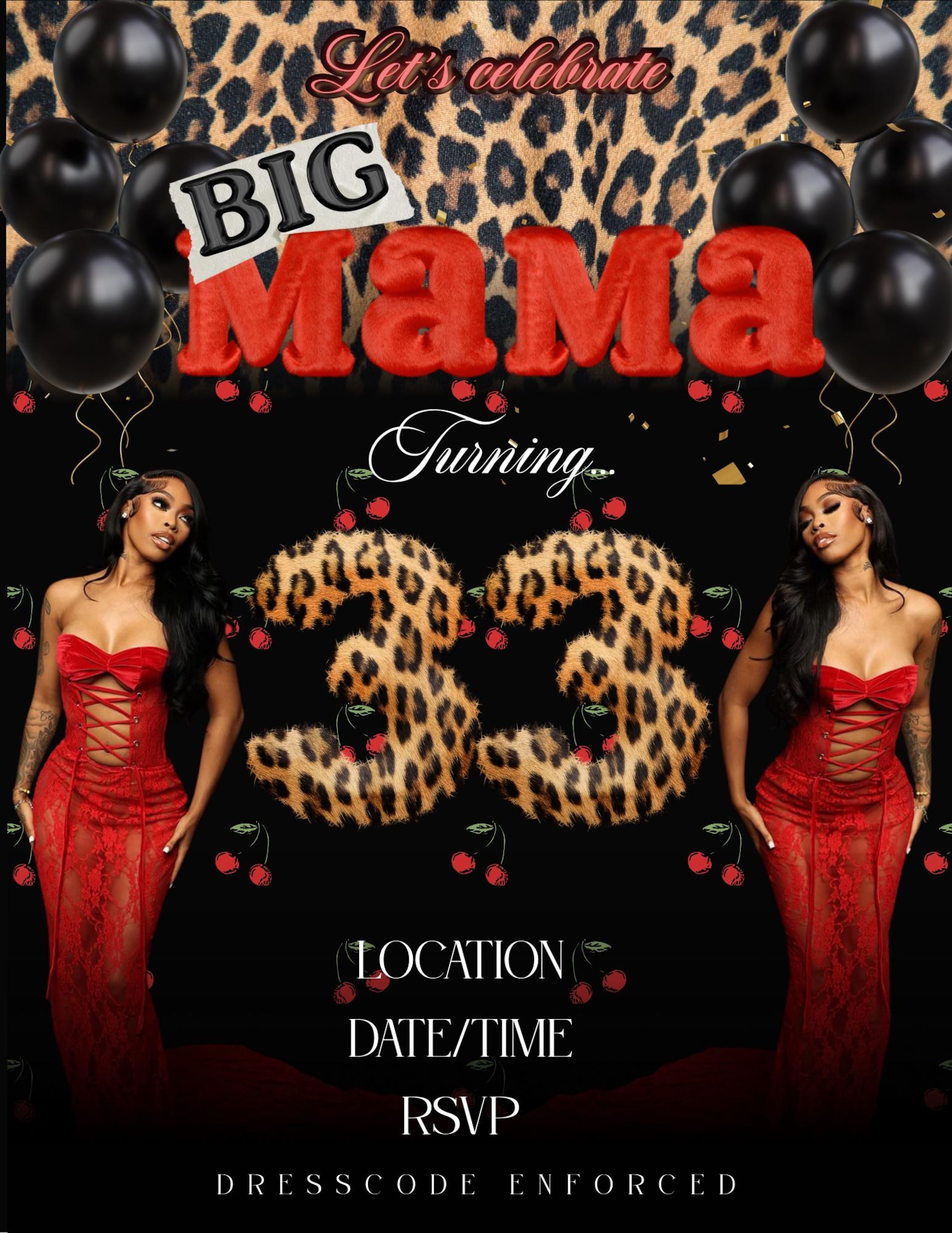 Custom Party Flyer - DIGITAL DOWNLOAD - Etsy