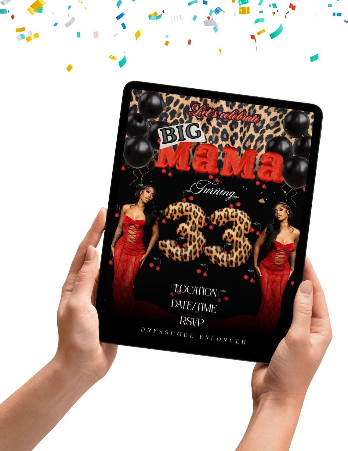 Custom Party Flyer - DIGITAL DOWNLOAD - Etsy