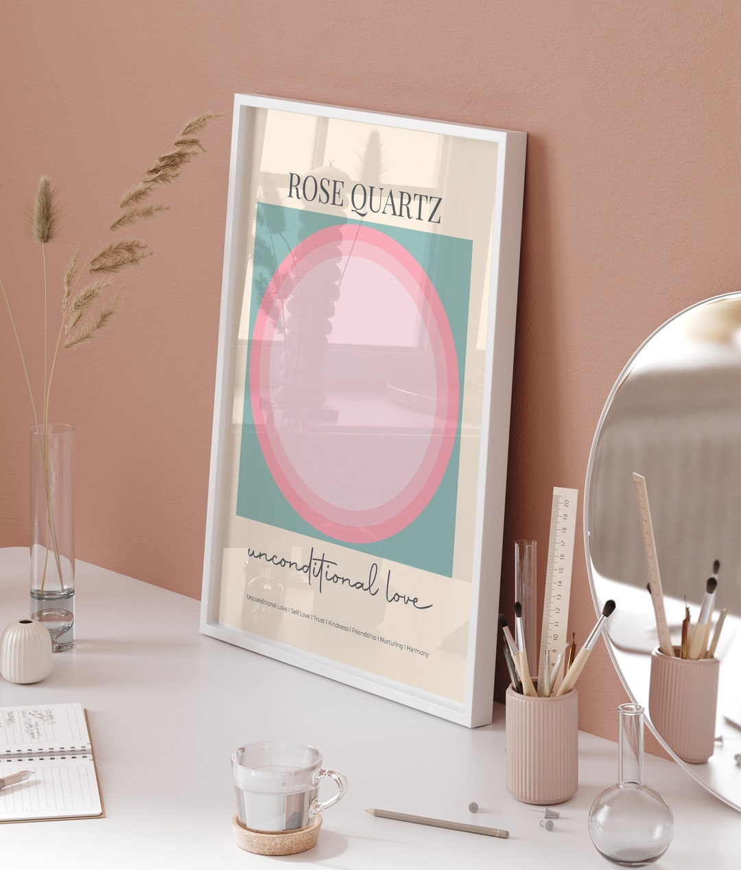 Metaphysical, Crystal Vibes Posters Set of 3, Spiritual Poster, Crystal ...