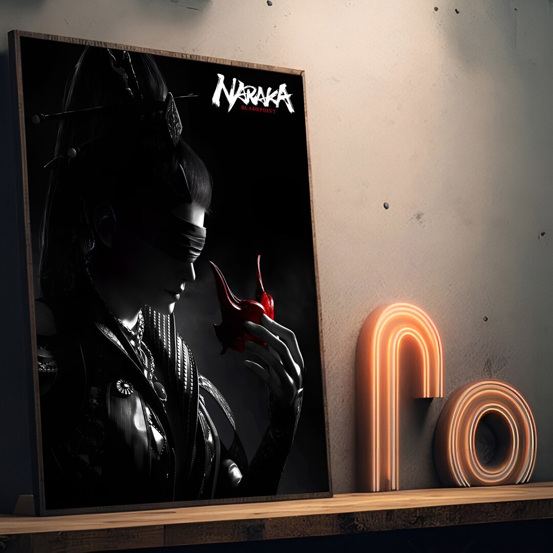 Naraka Bladepoint Game Poster Video Game Prints Gamer Wall - Etsy
