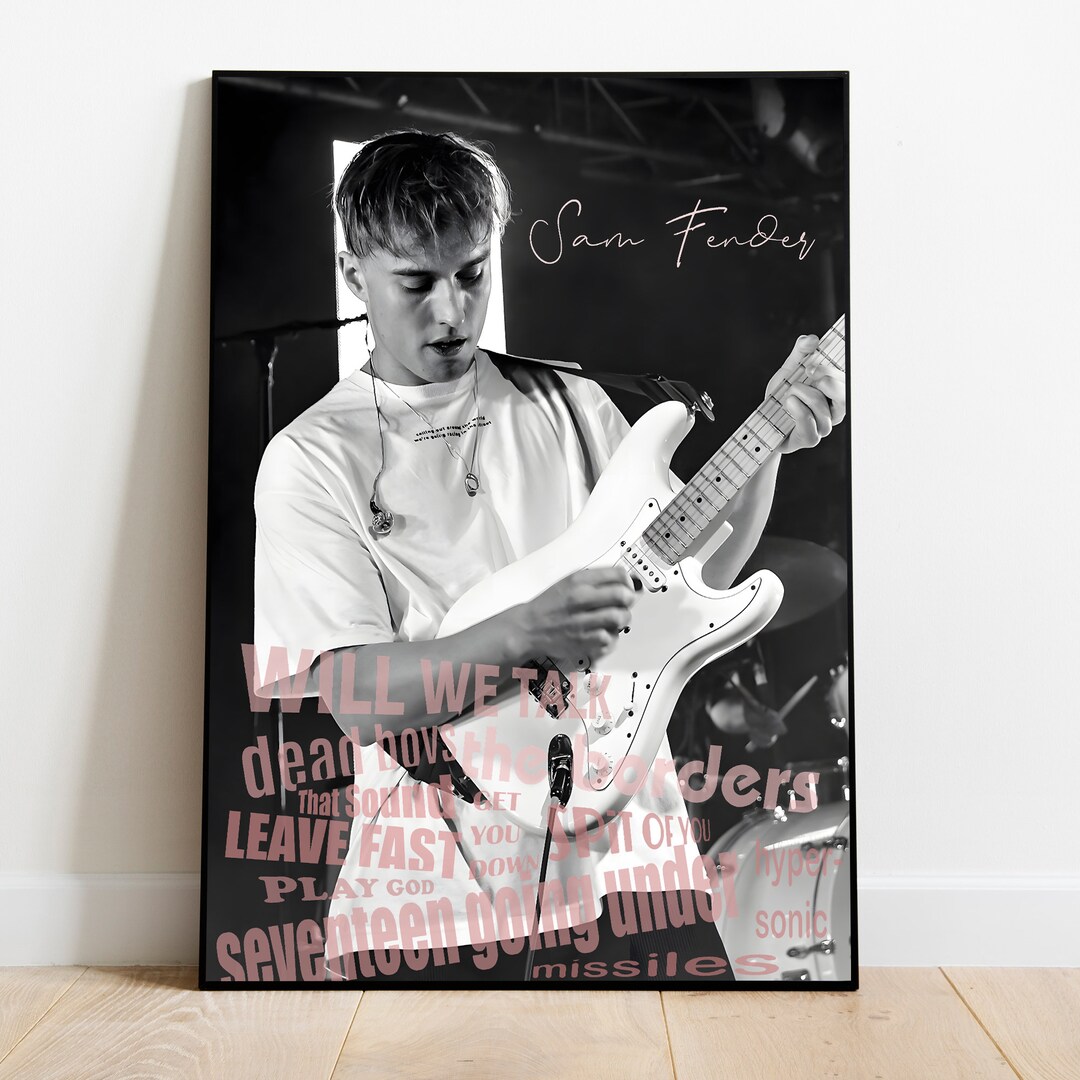 Top 10 Sam Fender Songs Poster Music Wall Art Home Wall Art - Etsy