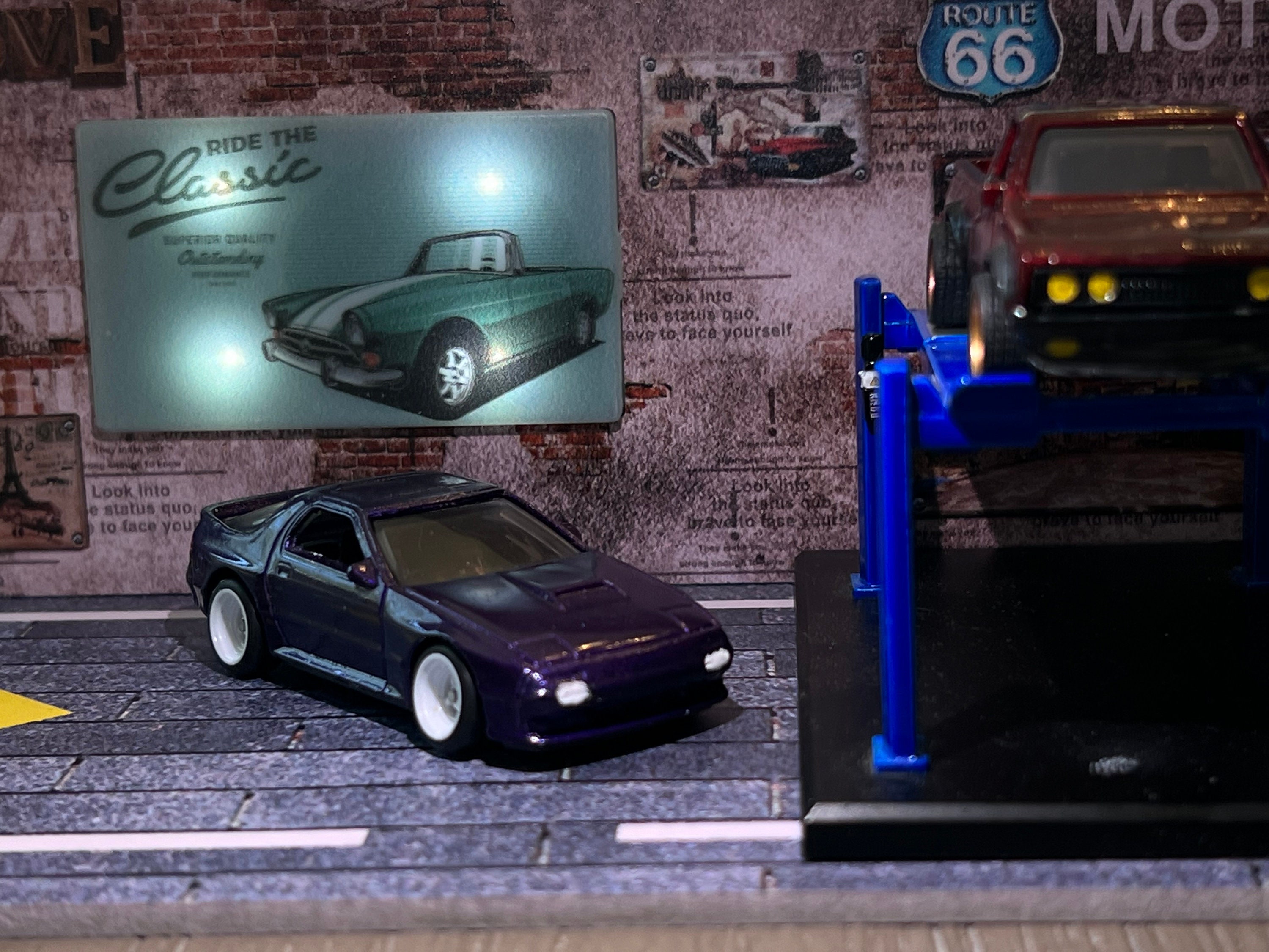 Hotwheels Custom - Mazda RX7 FC - Etsy