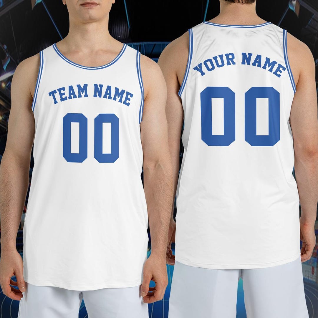 Personalized Basketball Jersey, Custom Name Number Color Basketball ...