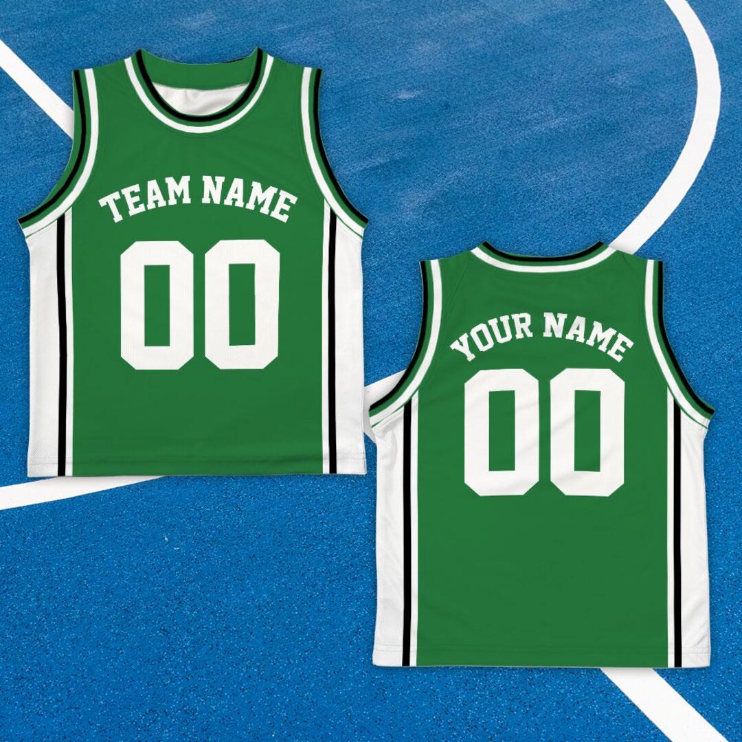 Personalized Kids Basketball Jersey, Custom Basketball Jersey, Toddler ...