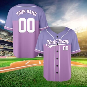 Personalized Baseball Jersey, Custom Baseball Jersey, Baseball Jersey ...