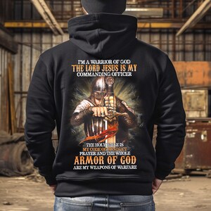 I'm A Warrior of God the Lord Jesus is My Commanding Officer Shirt, God ...
