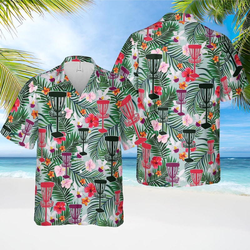 Disc Golf Hawaiian Shirts - Etsy