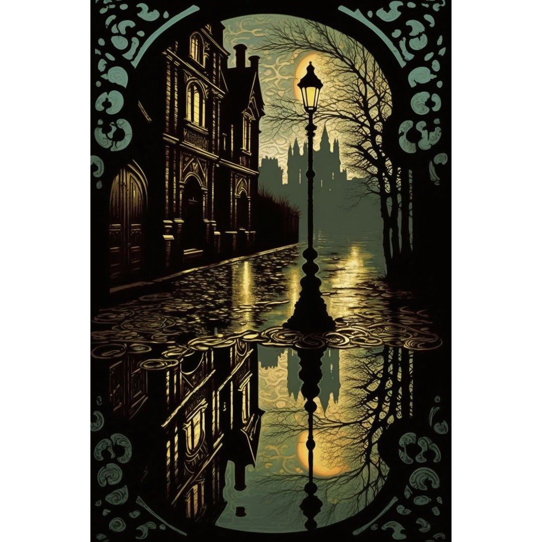 Goth Gallery Wall Goth Dark Academia Dark Victorian Art - Etsy