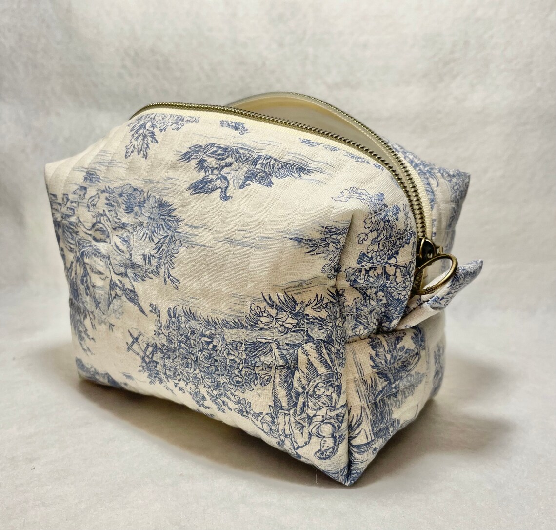 Vanity Case Toile De Jouy Pattern - Etsy