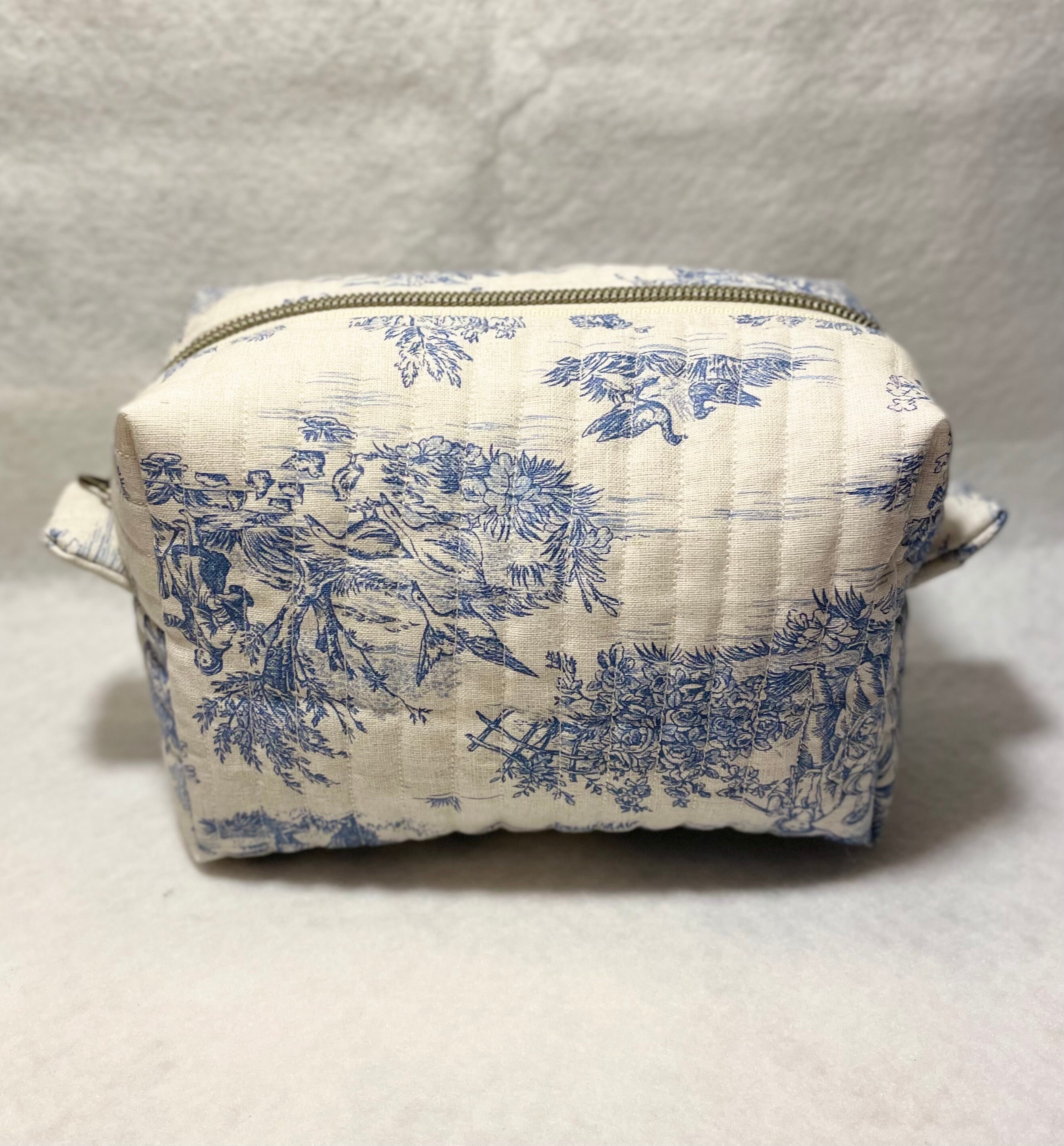 Vanity Case Toile De Jouy Pattern - Etsy